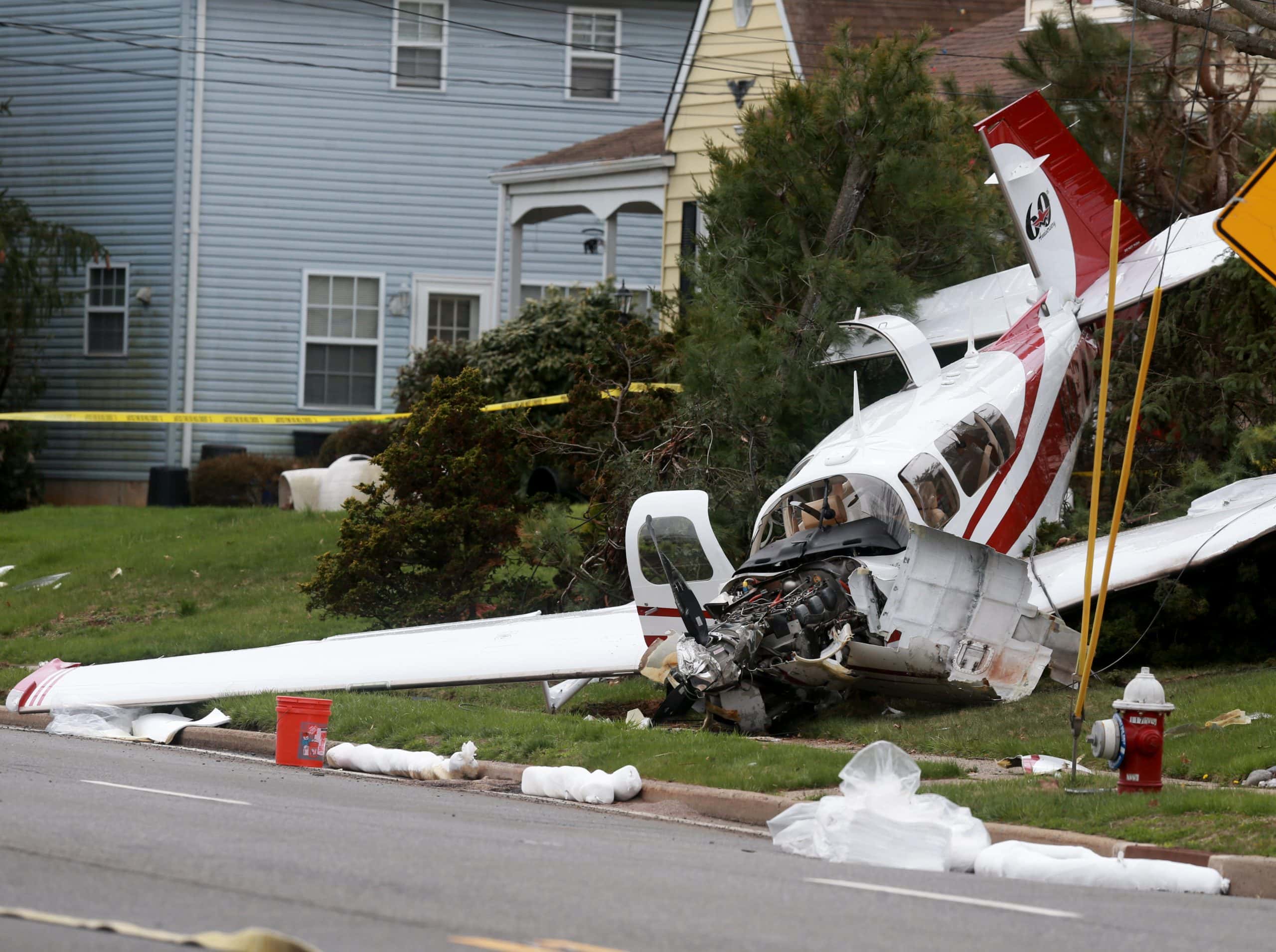 Tiny aircraft crashes in a Massachusetts neighborhood, leaving 3 people ...