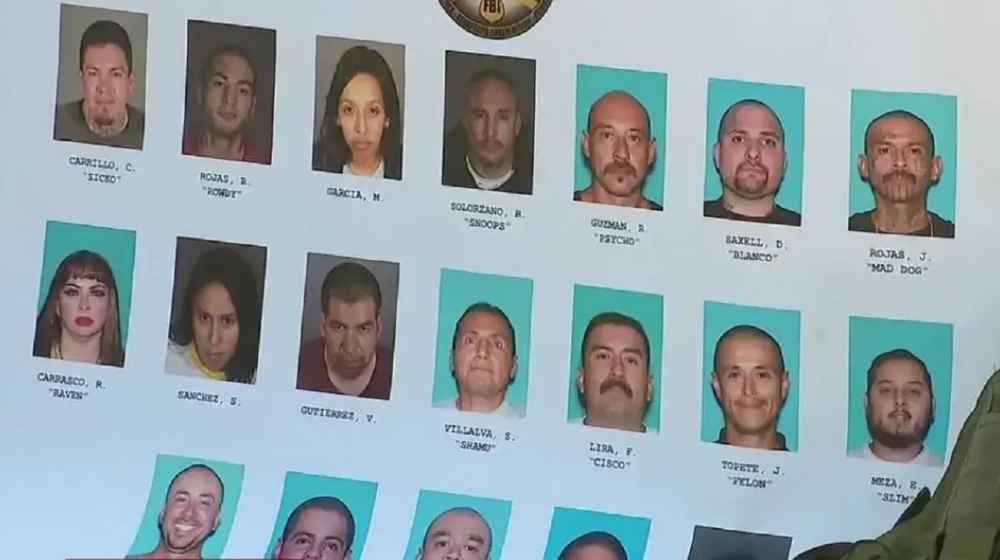 California Gang Members Arrested in Federal Raids Following Murder of ...