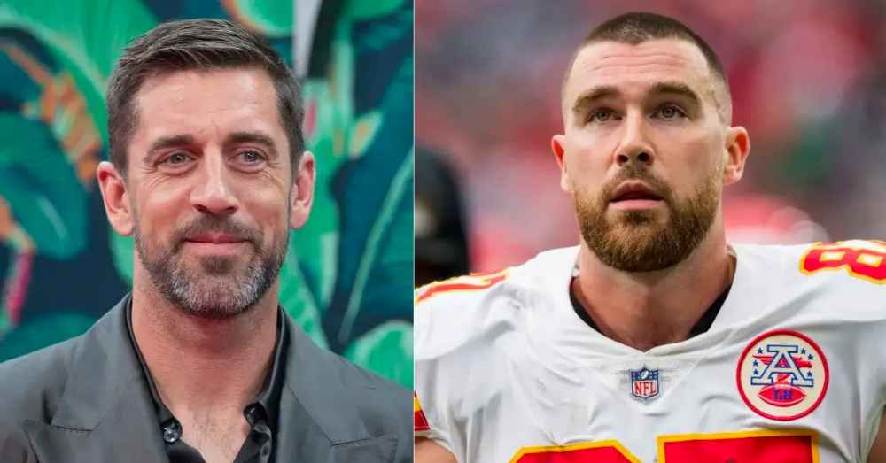 New York Jets Aaron Rodgers Addresses Chiefs’ Travis Kelce as ‘Mr ...
