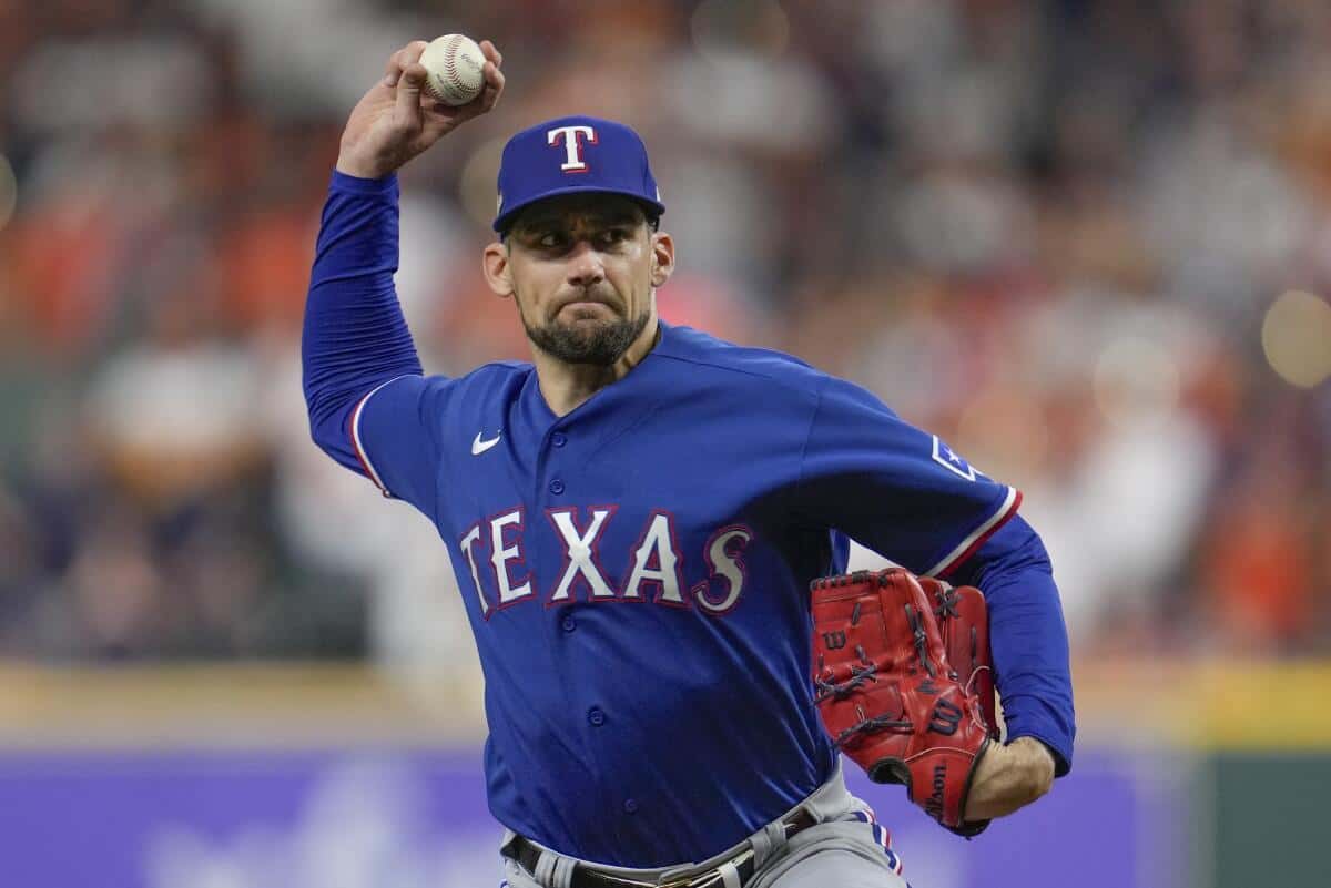Nathan Eovaldi Makes Historic World Series Debut for Texas Rangers ...